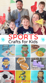 15+ Ultimate Sports Crafts for Kids • In the Bag Kids' Crafts