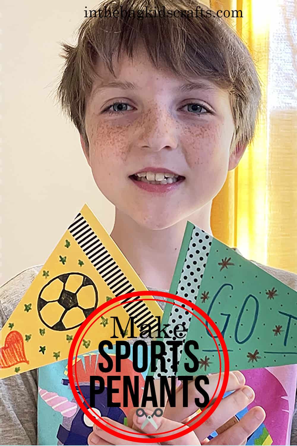DIY Sports Crafts (FREE Printables) • In the Bag Kids' Crafts