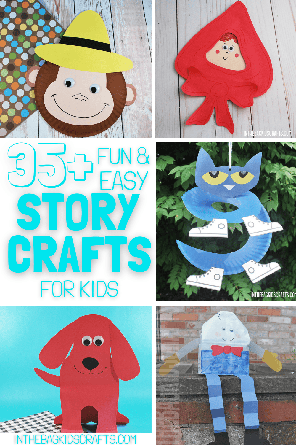 35+ Story Crafts and Activities for Kids • In the Bag Kids' Crafts