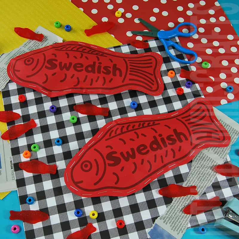 Fun Swedish Fish Candy Craft (with Free Printable) • In the Bag Kids ...