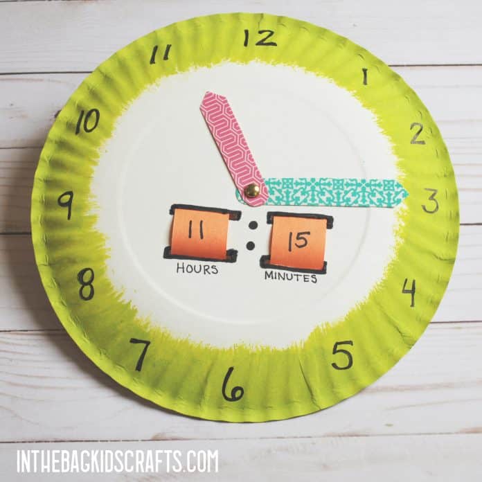 Learn to Tell Time Craft • In the Bag Kids' Crafts
