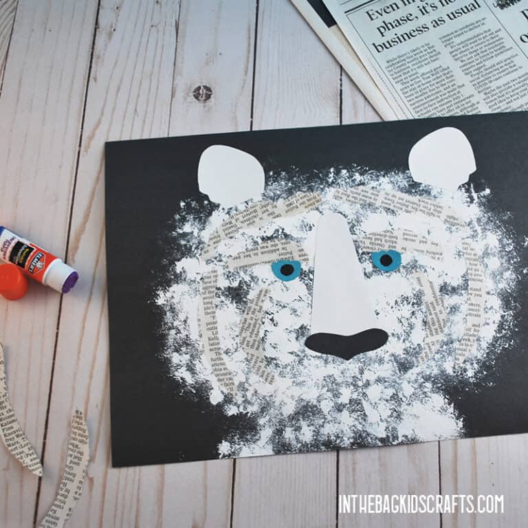 Easy Tiger Craft for Kids • In the Bag Kids' Crafts