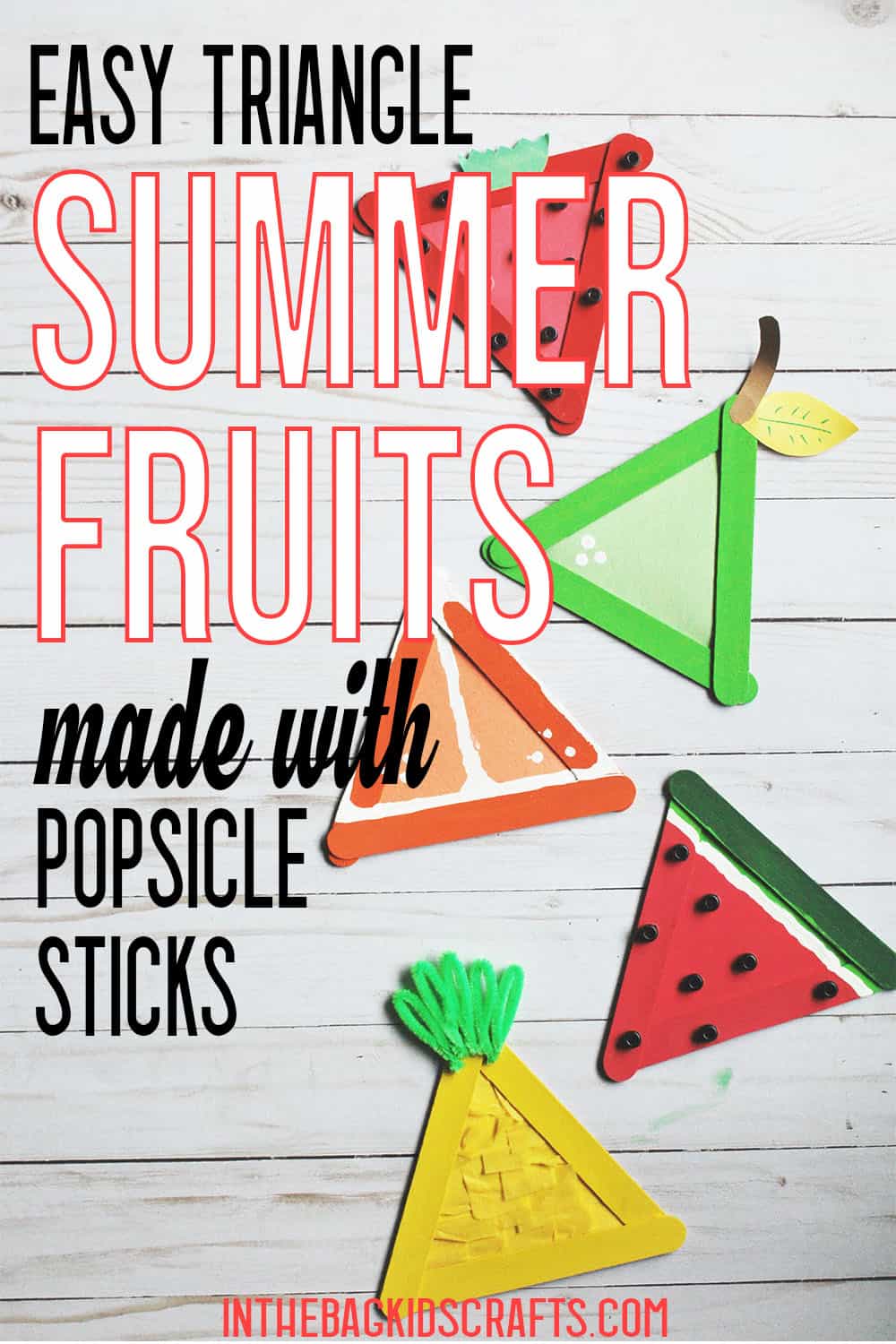 11 Easy Summer Crafts for Kids • In the Bag Kids' Crafts