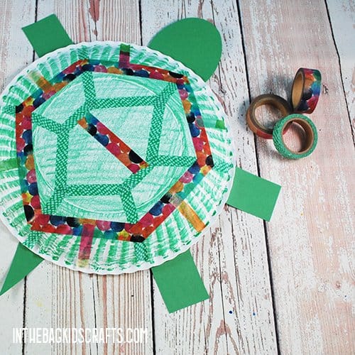 Paper Plate Turtle Craft • In the Bag Kids' Crafts