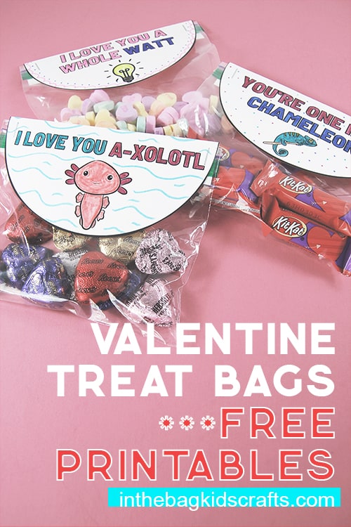 Free Valentine Printables (for Treat Bags) • In the Bag Kids' Crafts