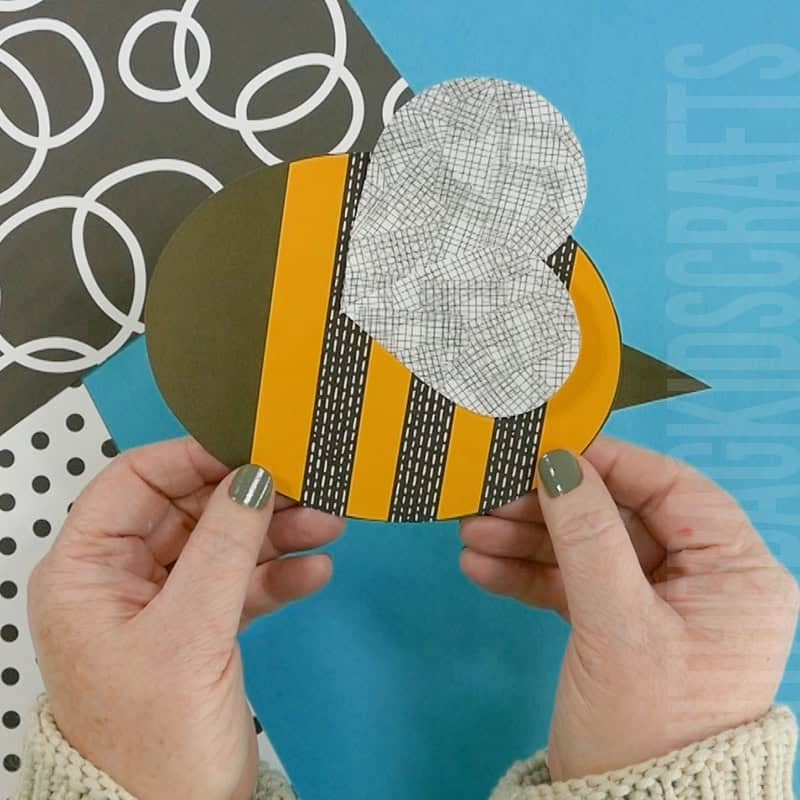 Preschool Bee Craft Fine Motor Activity (Free Printable) • In the Bag ...