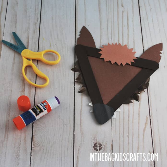 Three Little Pigs Craft {with the Big Bad Wolf} • In the Bag Kids' Crafts