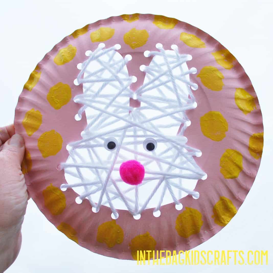 Paper Easter Wreath • In the Bag Kids' Crafts